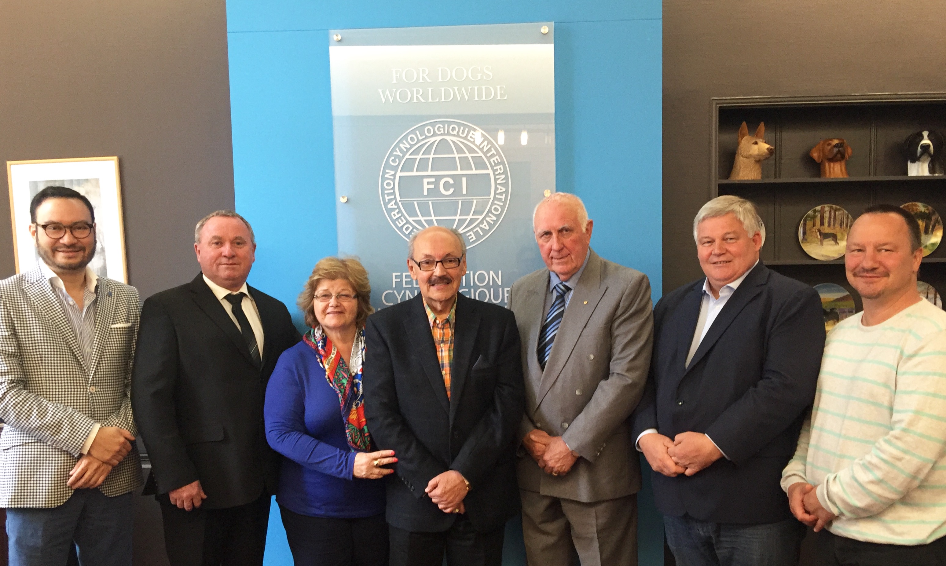 FCI And ANKC Meet At The FCI Headquarters On June 15 2016